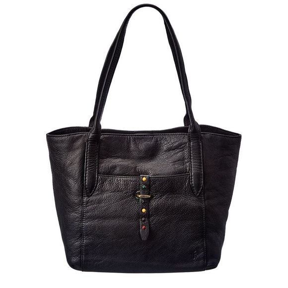 Frye | Bags | Frye Alessi Studded Leather Tote Black | Poshmark